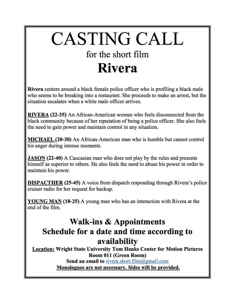 CASTING/CREW CALLS - FilmDayton